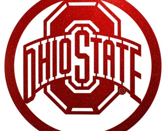 Ohio State Metal Art | Etsy