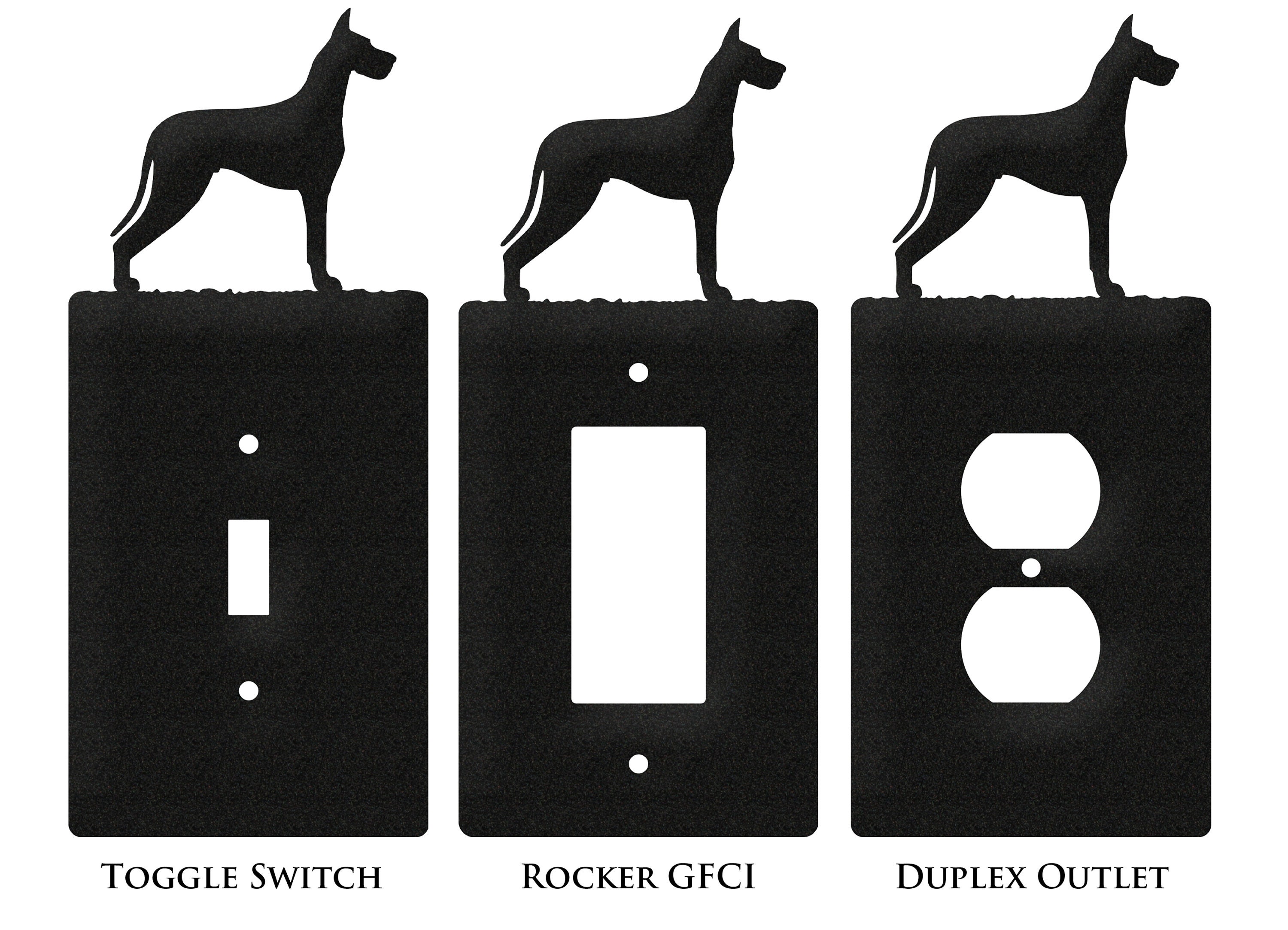 Great Dane Dog Light Switch Double Plate Cover - Etsy