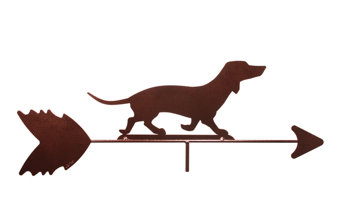 Hand Made Dachshund Dog Weathervane NEW | Etsy