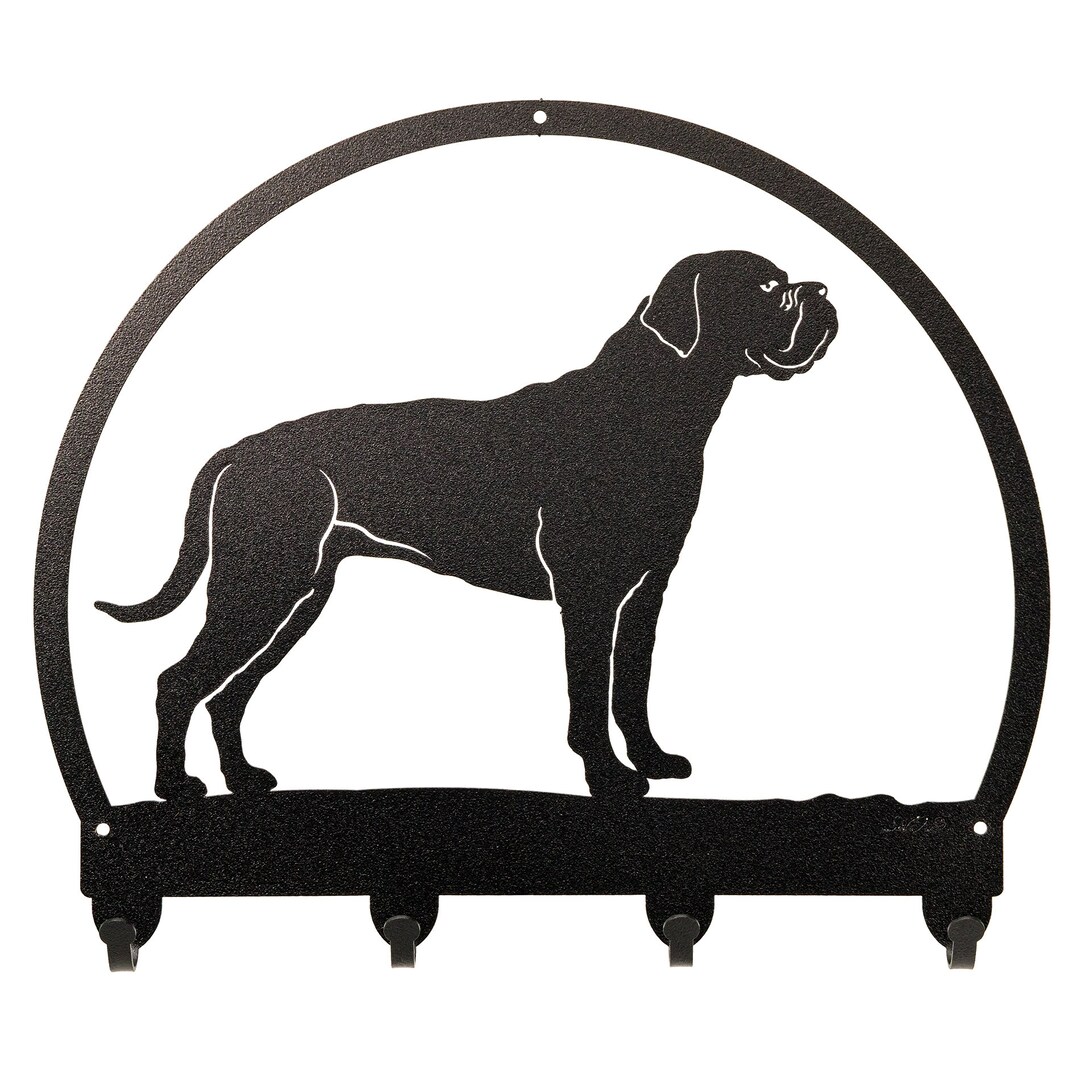 Cane Corso Dog Black Metal Key Chain Holder Hanger - Etsy