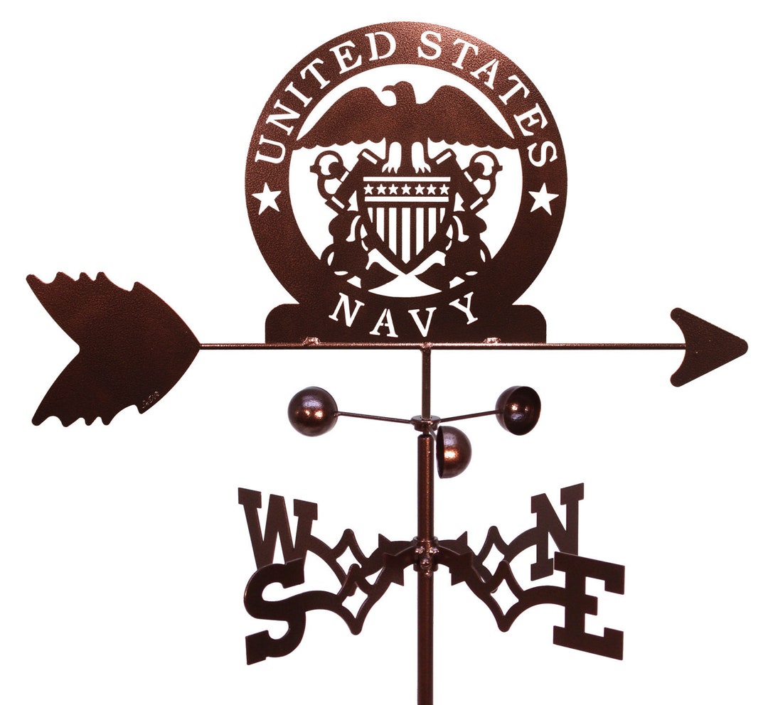Hand Made Armed Services US Navy Naval Academy USN Weathervane NEW - Etsy