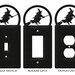 Witch Halloween Light Switch Triple Plate Cover - Etsy