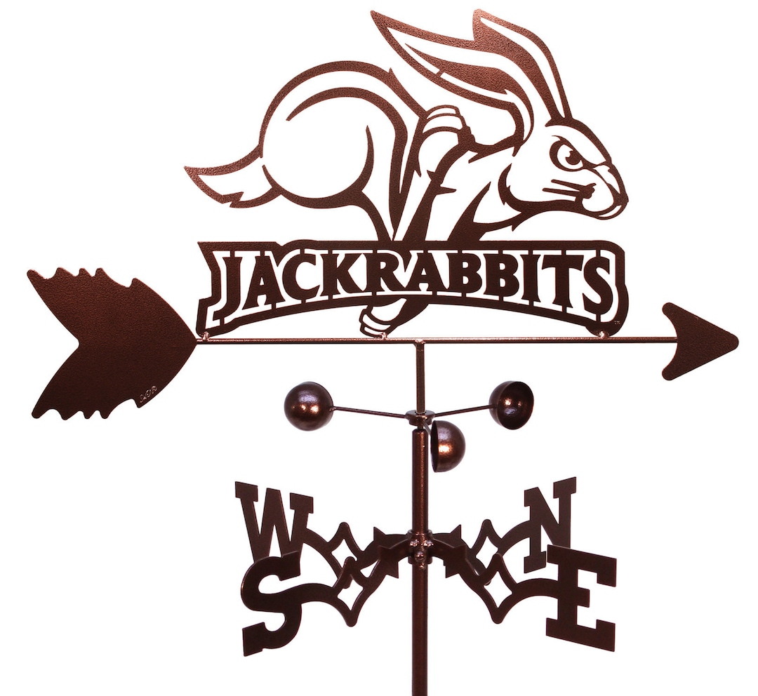 Hand Made South Dakota State SDSU Jackrabbits Jacks Weathervane - Etsy