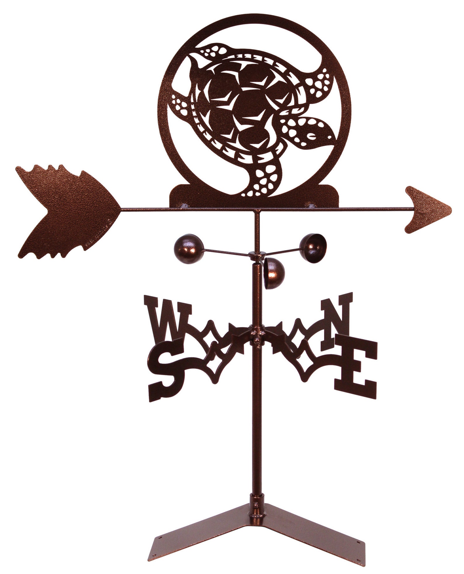 Hand Made Sea Turtle Weathervane NEW - Etsy