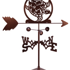 Hand Made Sea Turtle Weathervane NEW - Etsy