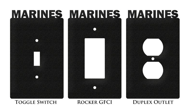 Armed Services US Marine Corp Marines USMC Light Switch Plate | Etsy