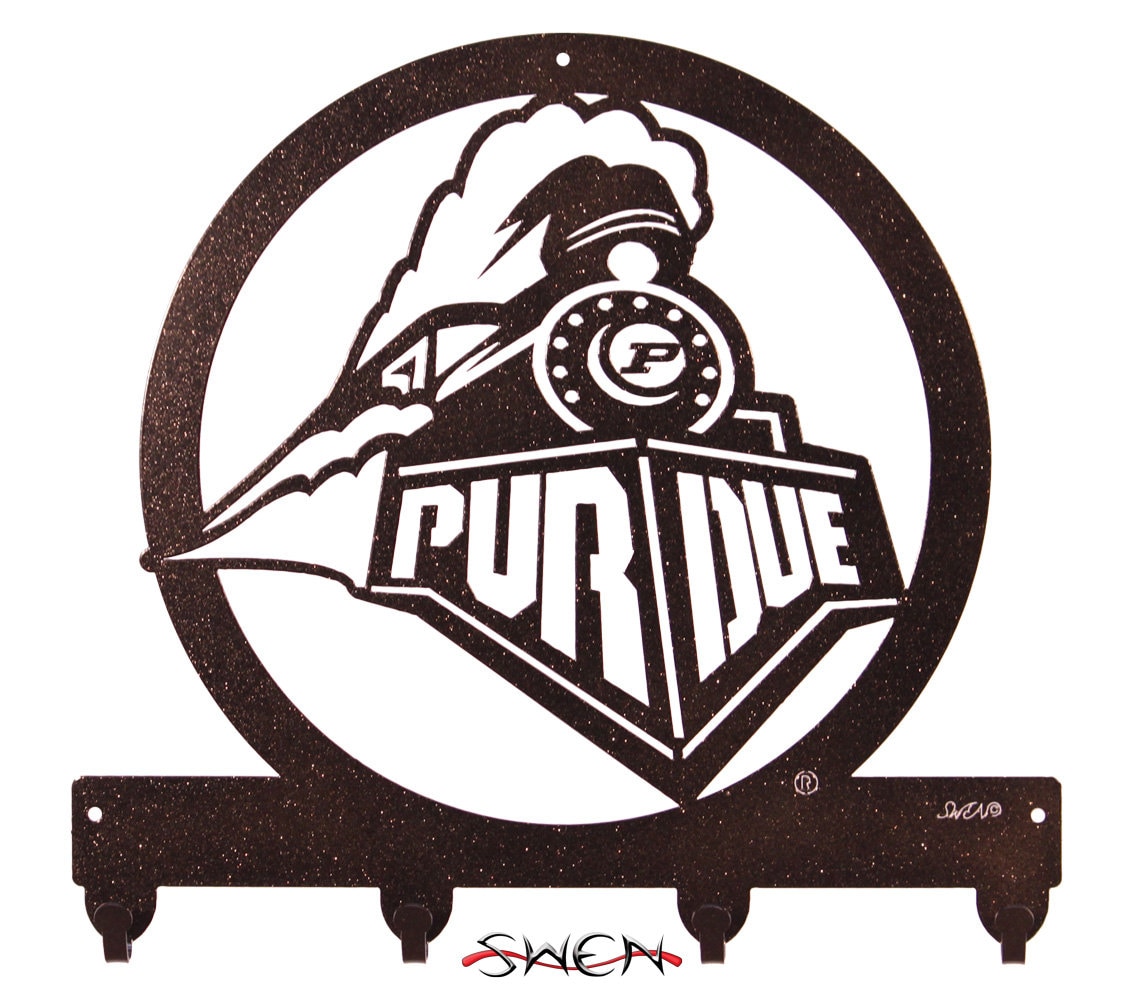 Purdue Boilermakers Metal Key Chain Holder Hanger | Etsy