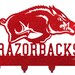 Arkansas Razorbacks Metal Key Chain Holder Hanger - Etsy