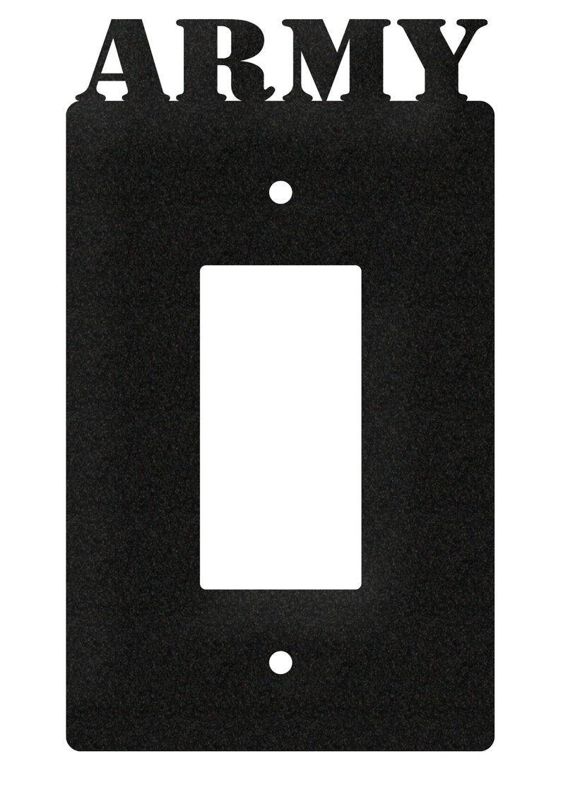 Armed Services US Army Military Light Switch Plate Cover | Etsy