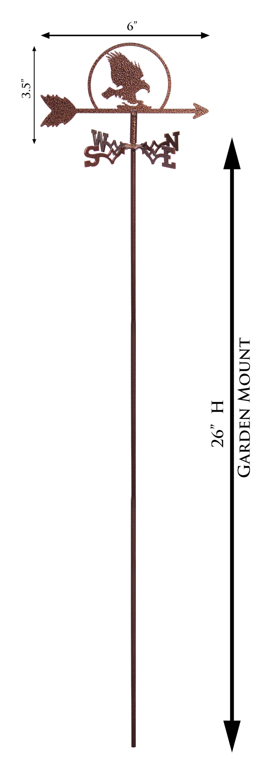 Mini Bald Eagle Hawk Bird Flower Pot Weathervane - Etsy