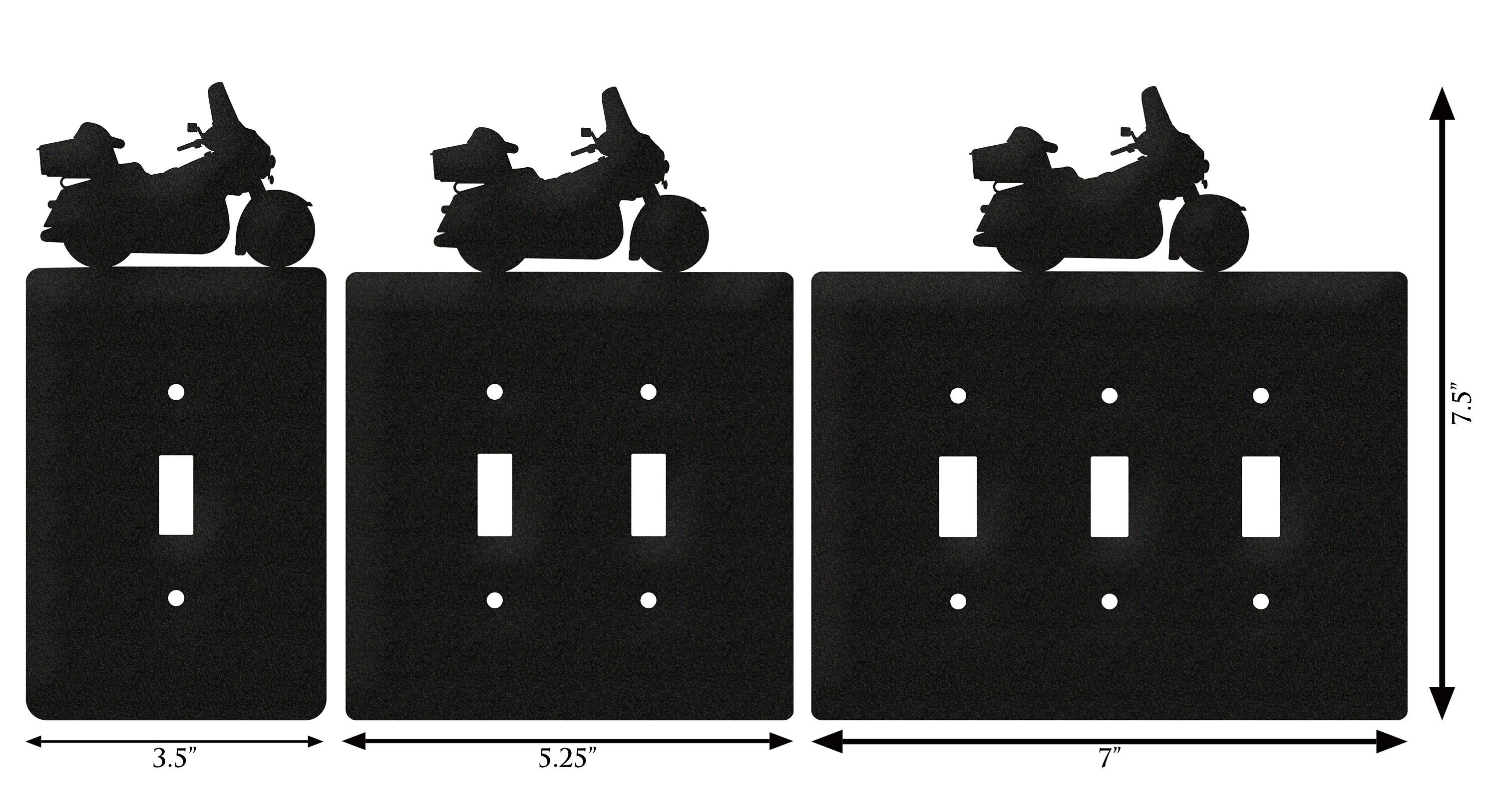 Motorcycle Full Dressed Light Switch Plate Cover - Etsy