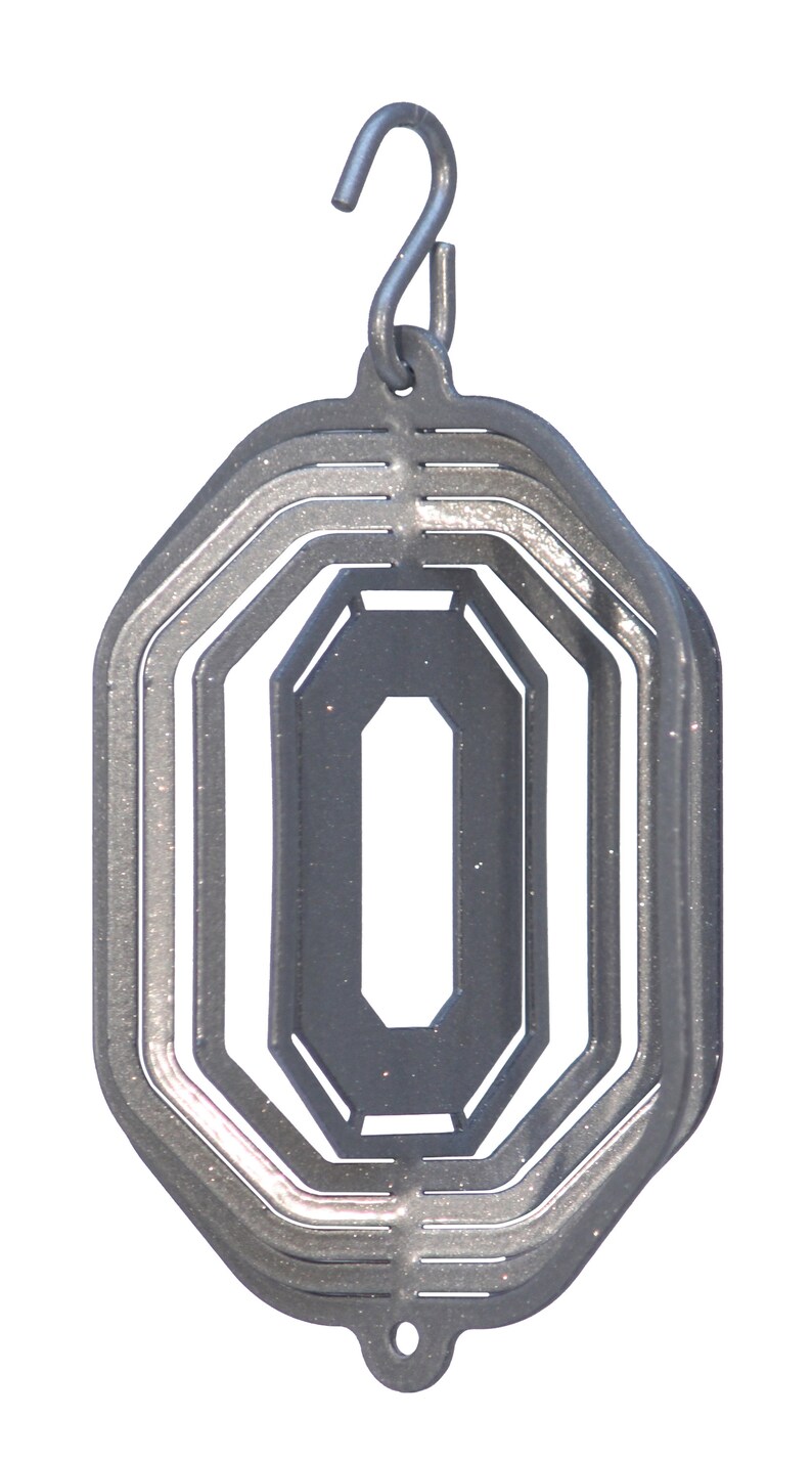 Ohio State Buckeyes Tini Swirly Metal Wind Spinner - Etsy