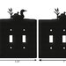 Loon Duck Bird Light Switch Quad Plate Cover - Etsy