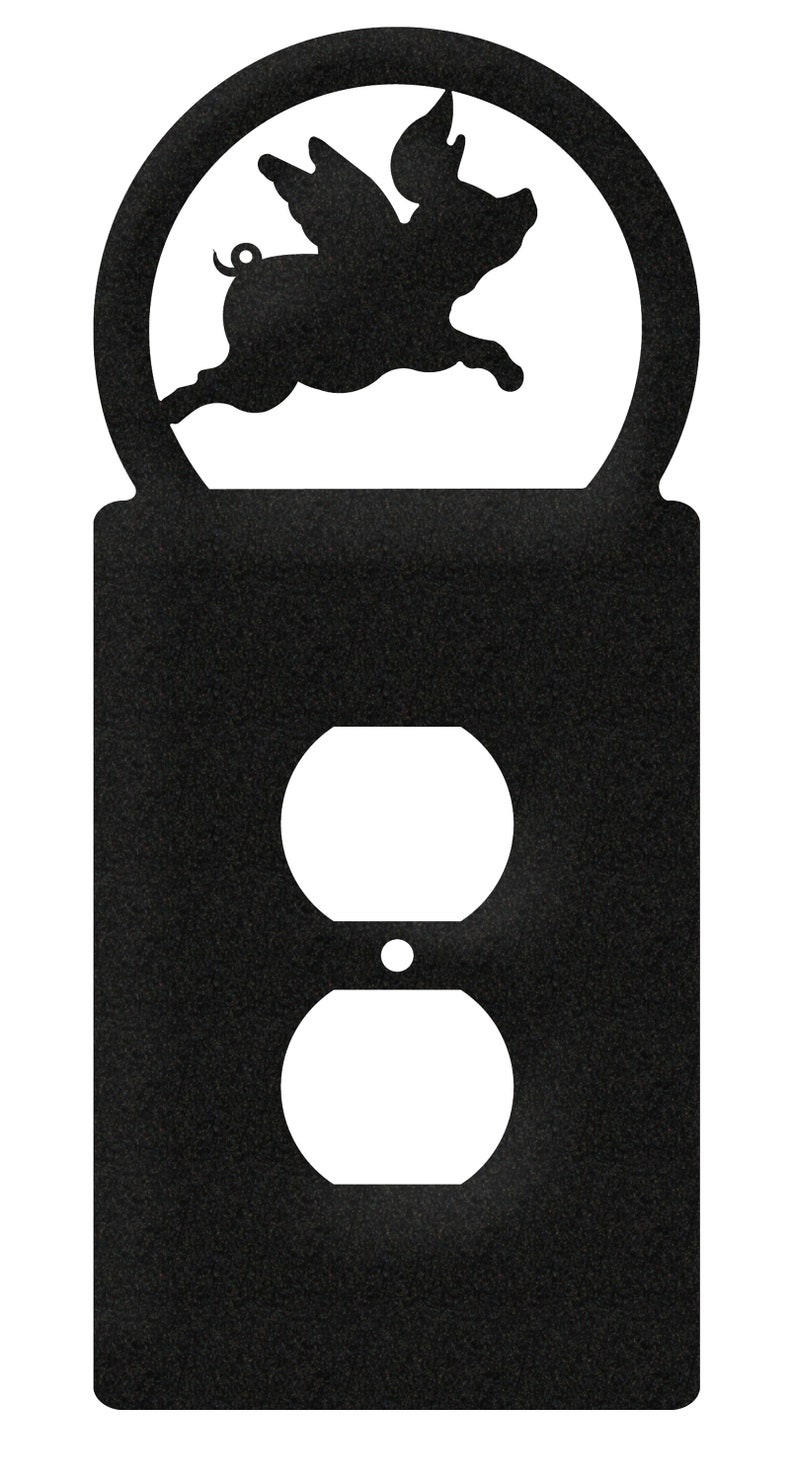 Flying Pig Light Switch Plate Cover - Etsy