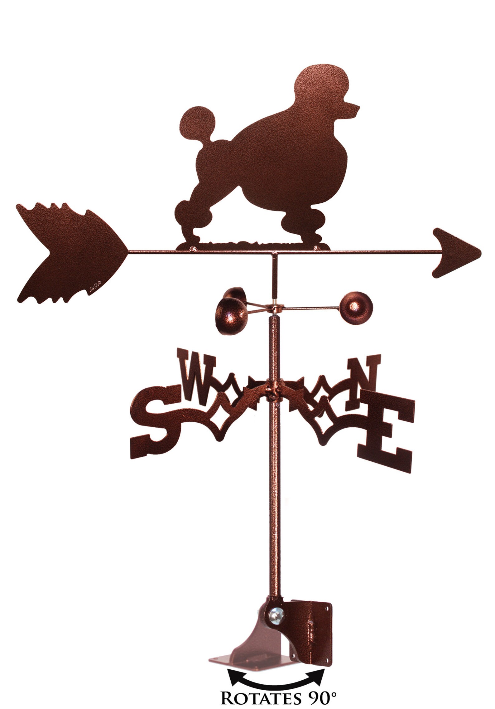 Hand Made Poodle Dog Weathervane NEW - Etsy