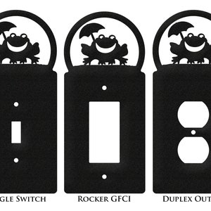Frog Toad Light Switch Double Plate Cover - Etsy