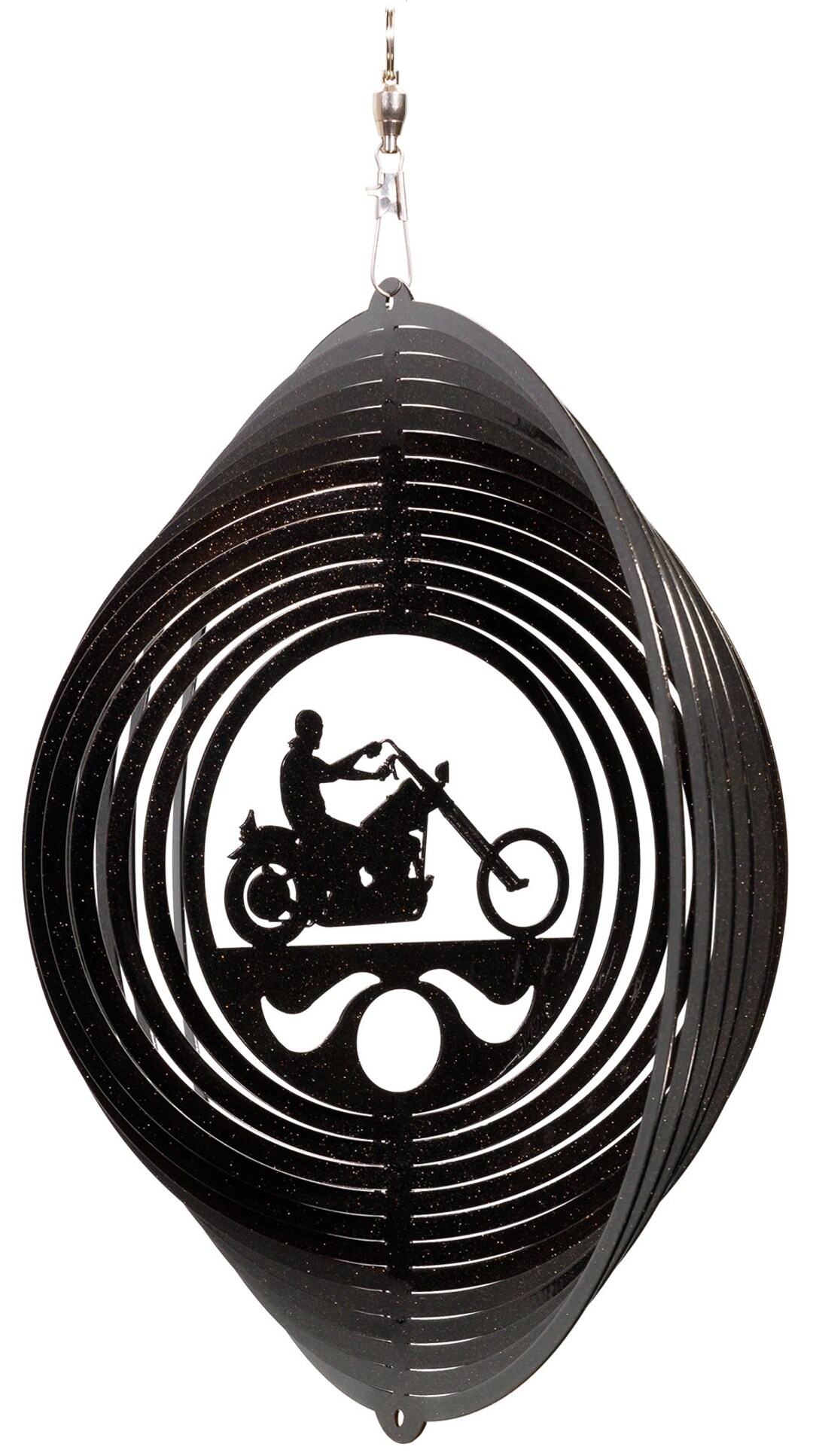 Easy Rider Motorcycle Swirly Metal Wind Spinner - Etsy