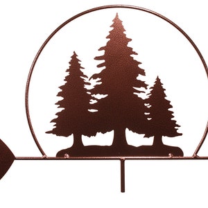 Hand Made Pine Tree Wildlife Weathervane NEW - Etsy