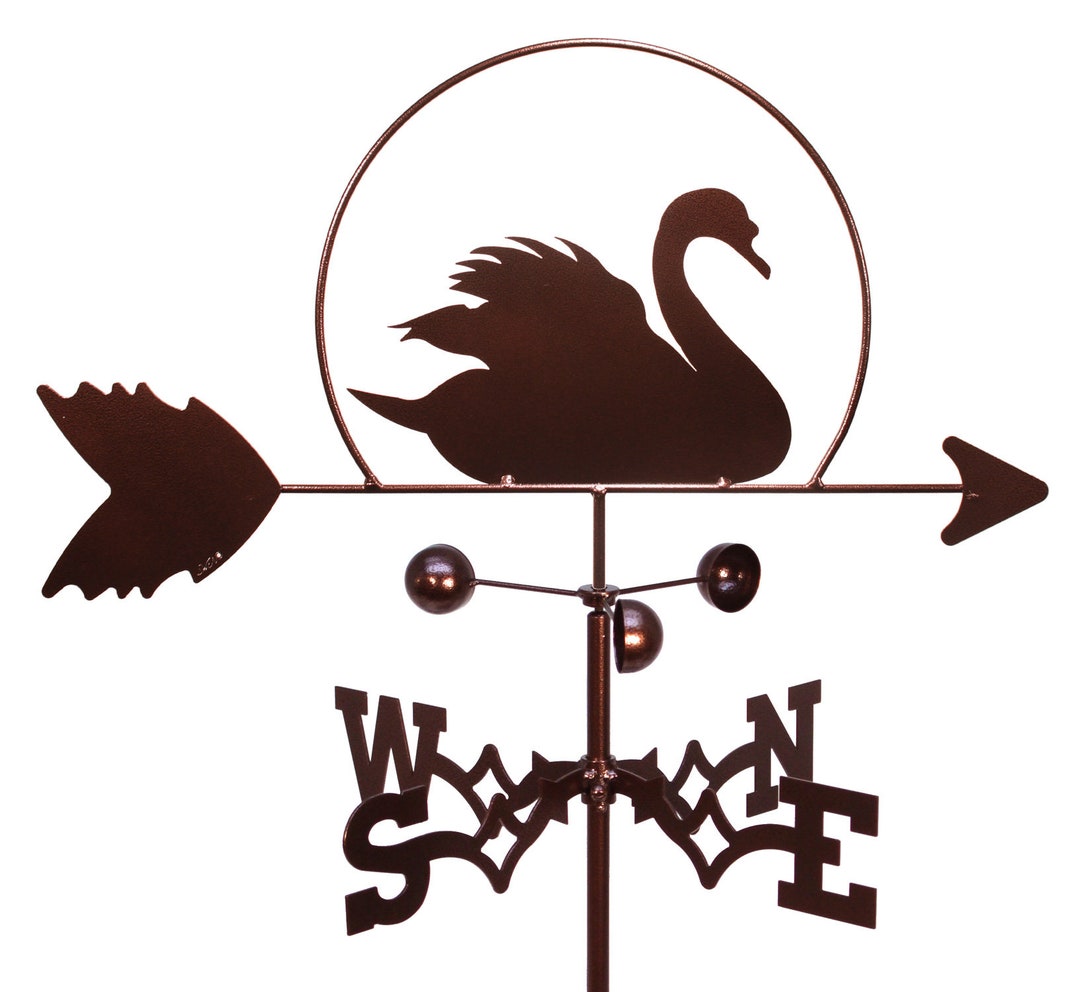 Hand Made Swan Bird Weathervane NEW - Etsy