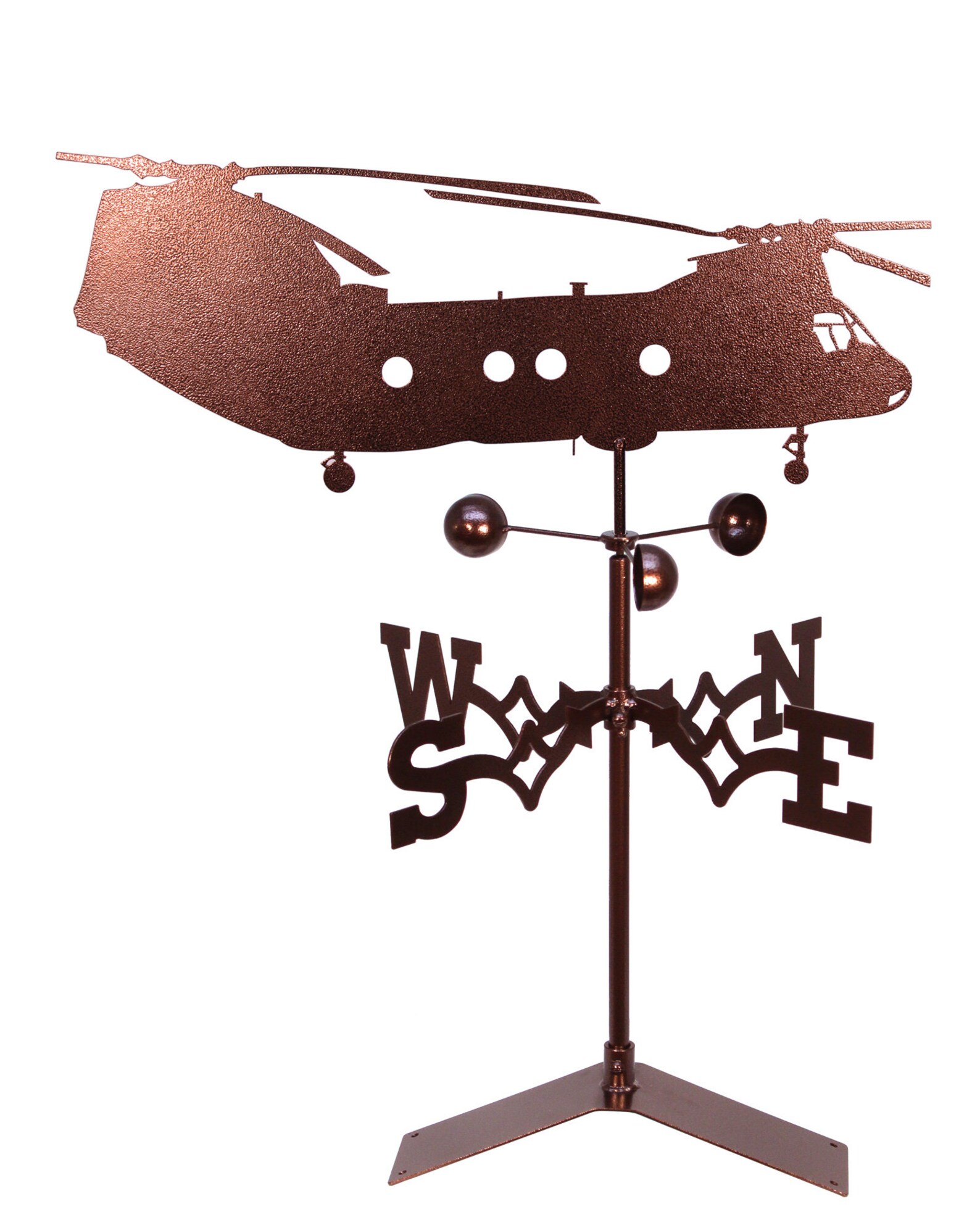 Hand Made Helicopter Sea Knight CH-46 Weathervane New - Etsy