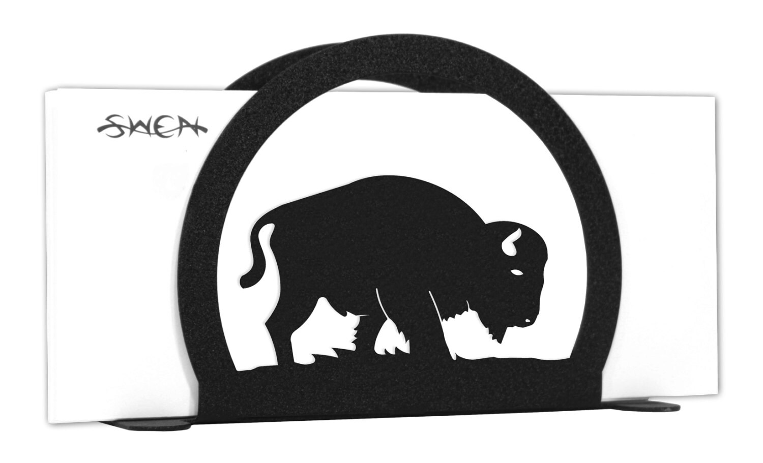 Buffalo Bison Metal Letter Napkin Card Holder | Etsy