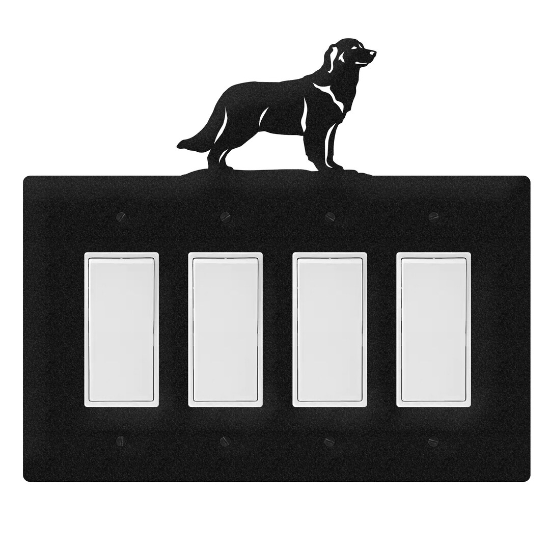 Golden Retriever Dog Quad Plate Covers - Etsy