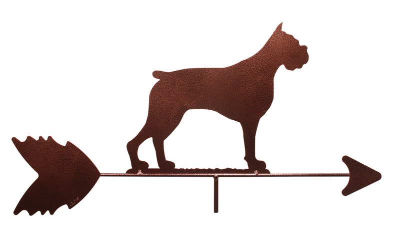 Hand Made Boxer Dog Weathervane NEW - Etsy