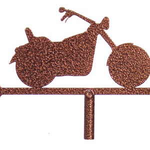 Mini Low Rider Chopper Motorcycle Flower Pot Weathervane - Etsy