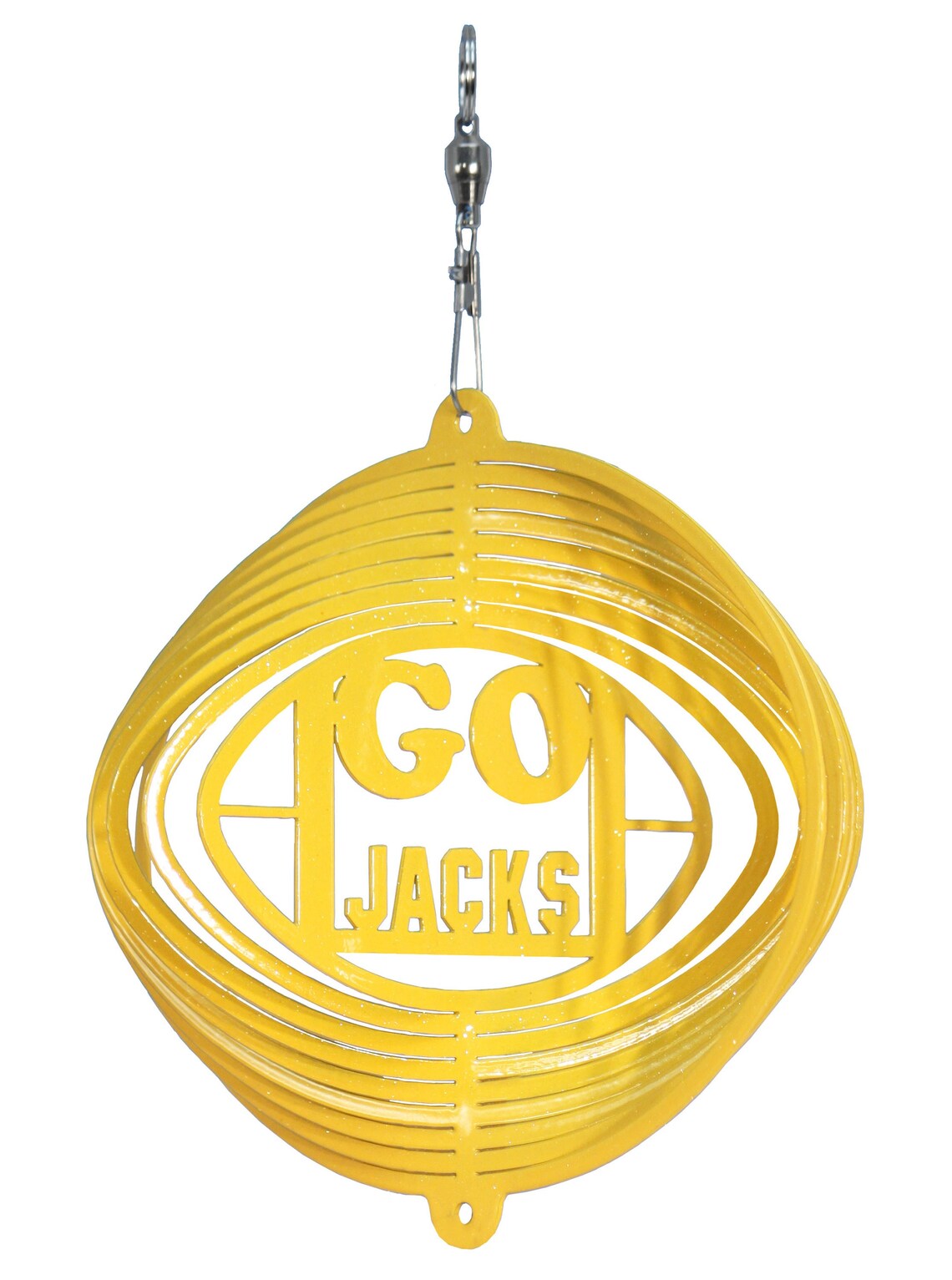 South Dakota State SDSU Jackrabbits Go Jacks Mini Swirly Metal - Etsy