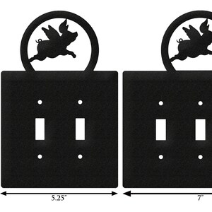 Flying Pig Light Switch Plate Cover - Etsy