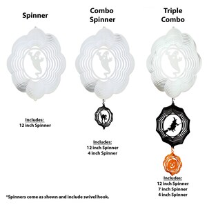 Halloween Ghost Cloud Swirly Metal Wind Spinner - Etsy