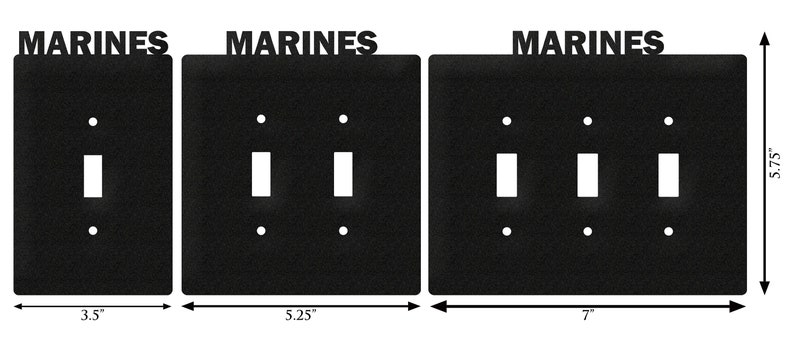 Armed Services US Marine Corp Marines USMC Light Switch Plate | Etsy