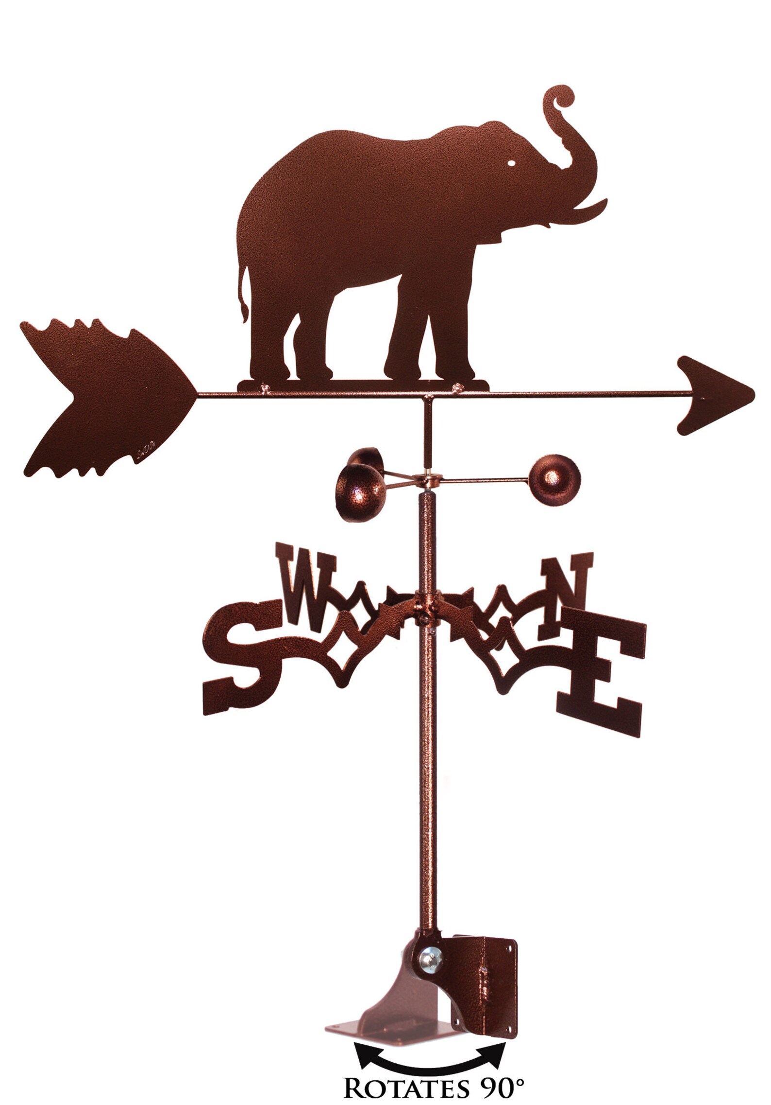 Hand Made Elephant Weathervane NEW - Etsy