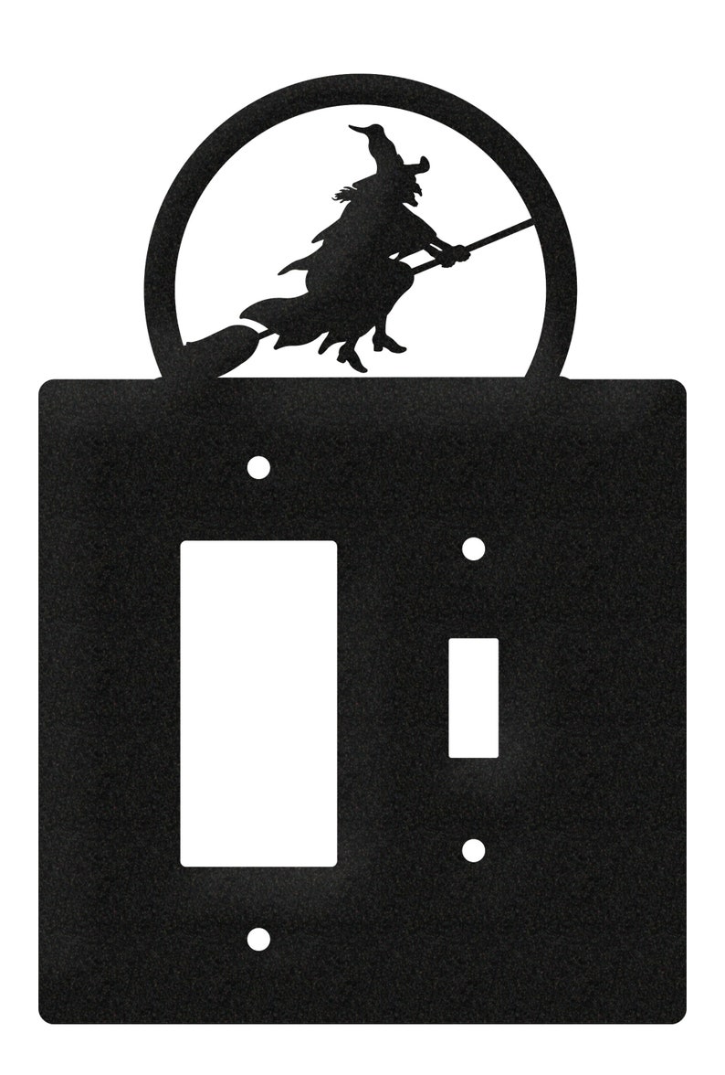 Witch Halloween Light Switch Double Plate Cover - Etsy