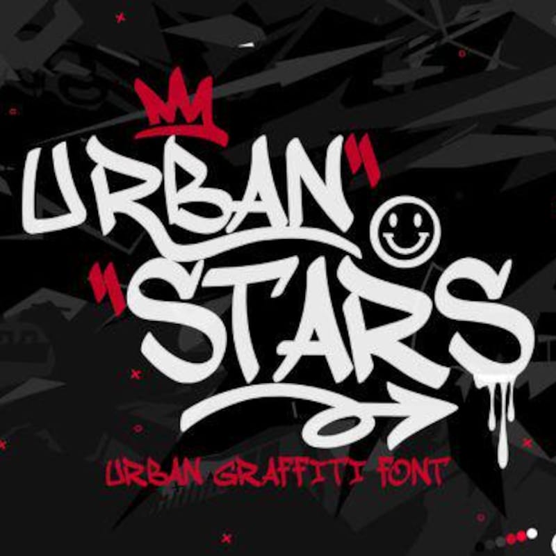 Graffiti Font - Etsy