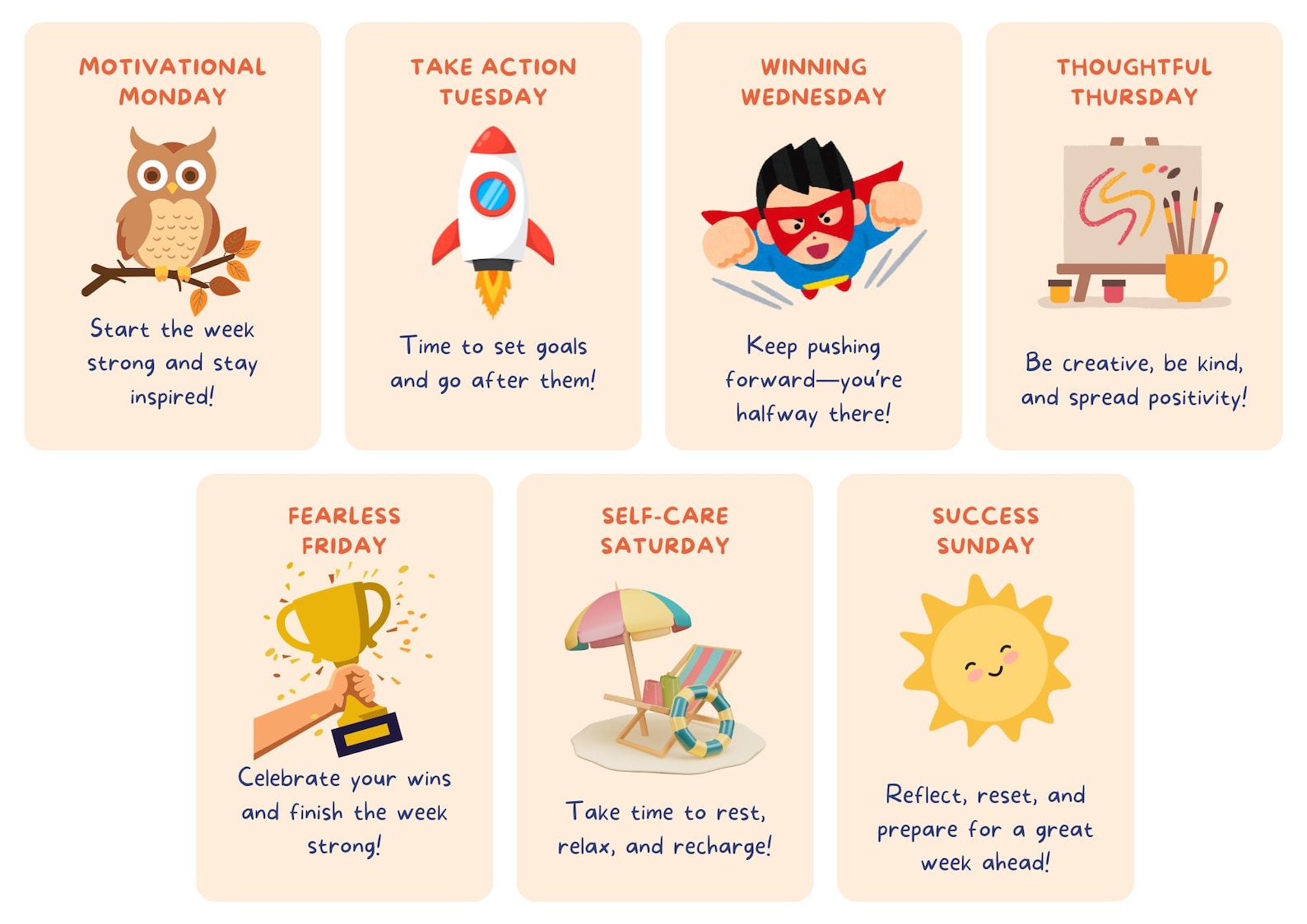 Days of the Week & Months of the Year Flashcards – Educational ...