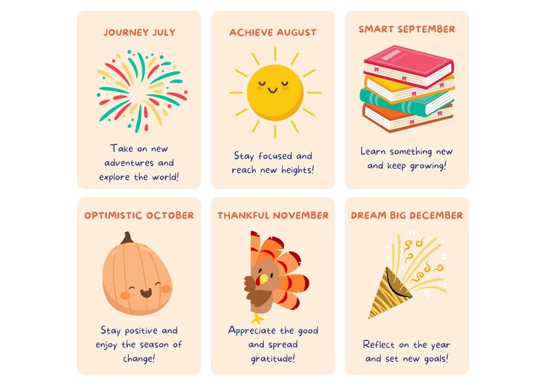 Days of the Week & Months of the Year Flashcards – Educational ...