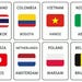 Countries and Capitals Flashcards | Geography Learning Printable ...