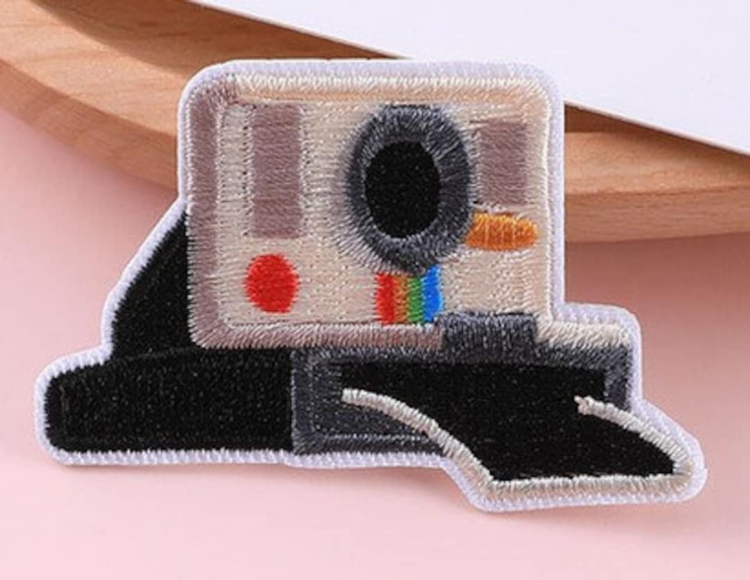 3" Unique Polaroid Camera Patch 3M Self Adhesive - Etsy