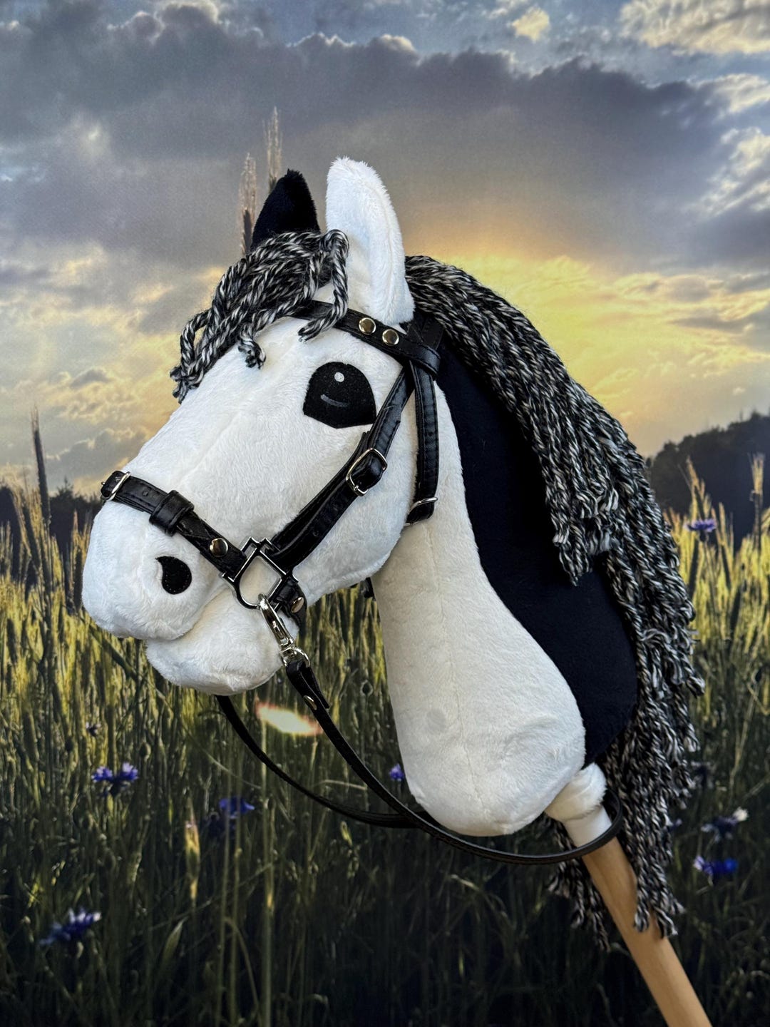 Hobby Horse Pinto Black and White. A4 or A3 Size. - Etsy