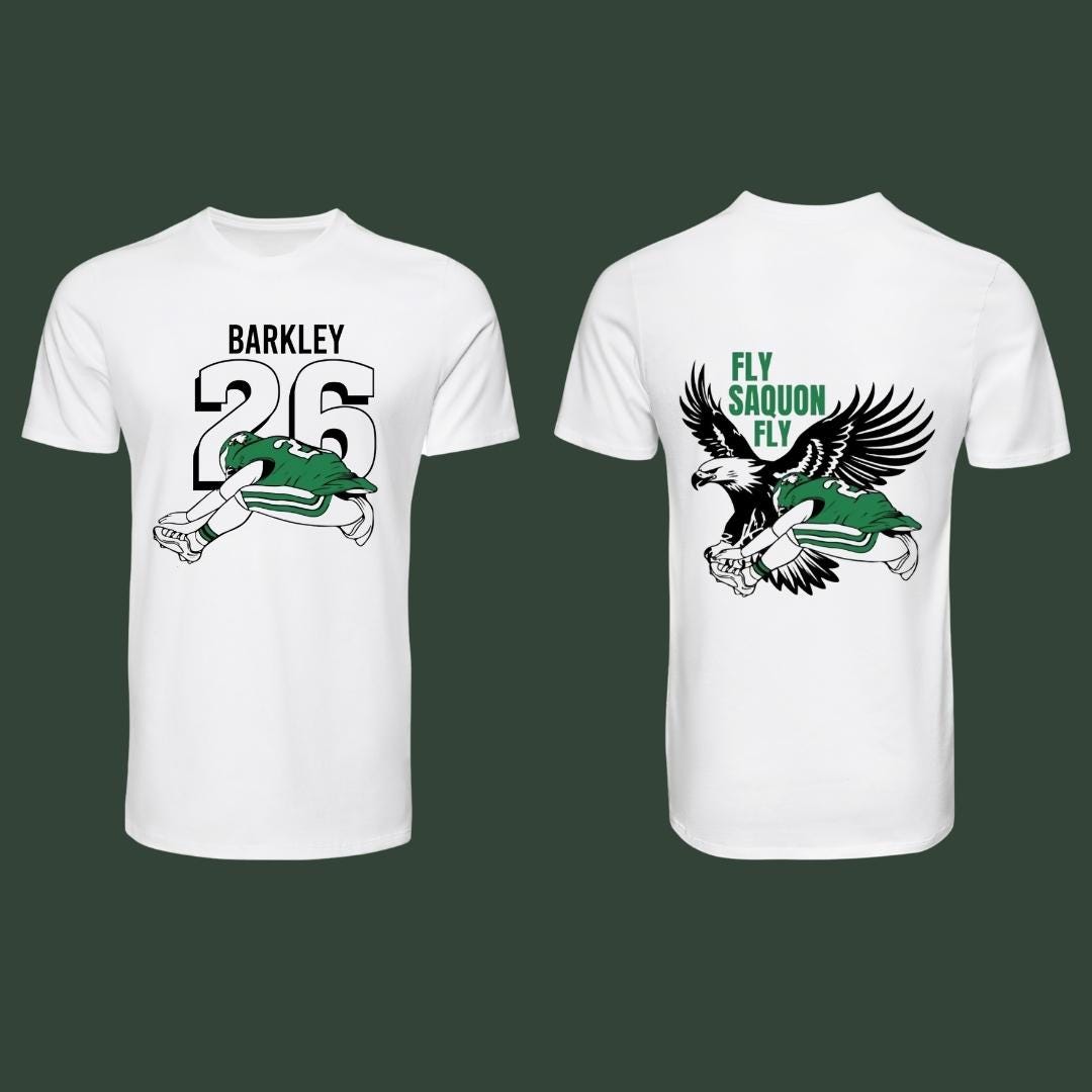 Saquon Barkley Eagles Retro SVG PNG: Philly Football (digital Download ...