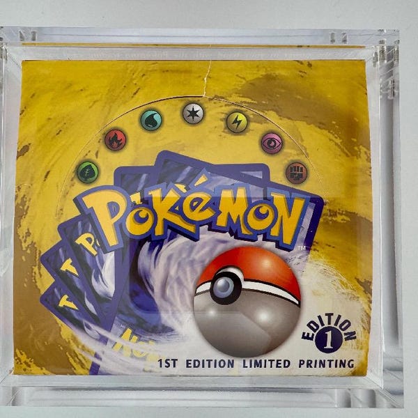 1st Edition Booster Box - Etsy