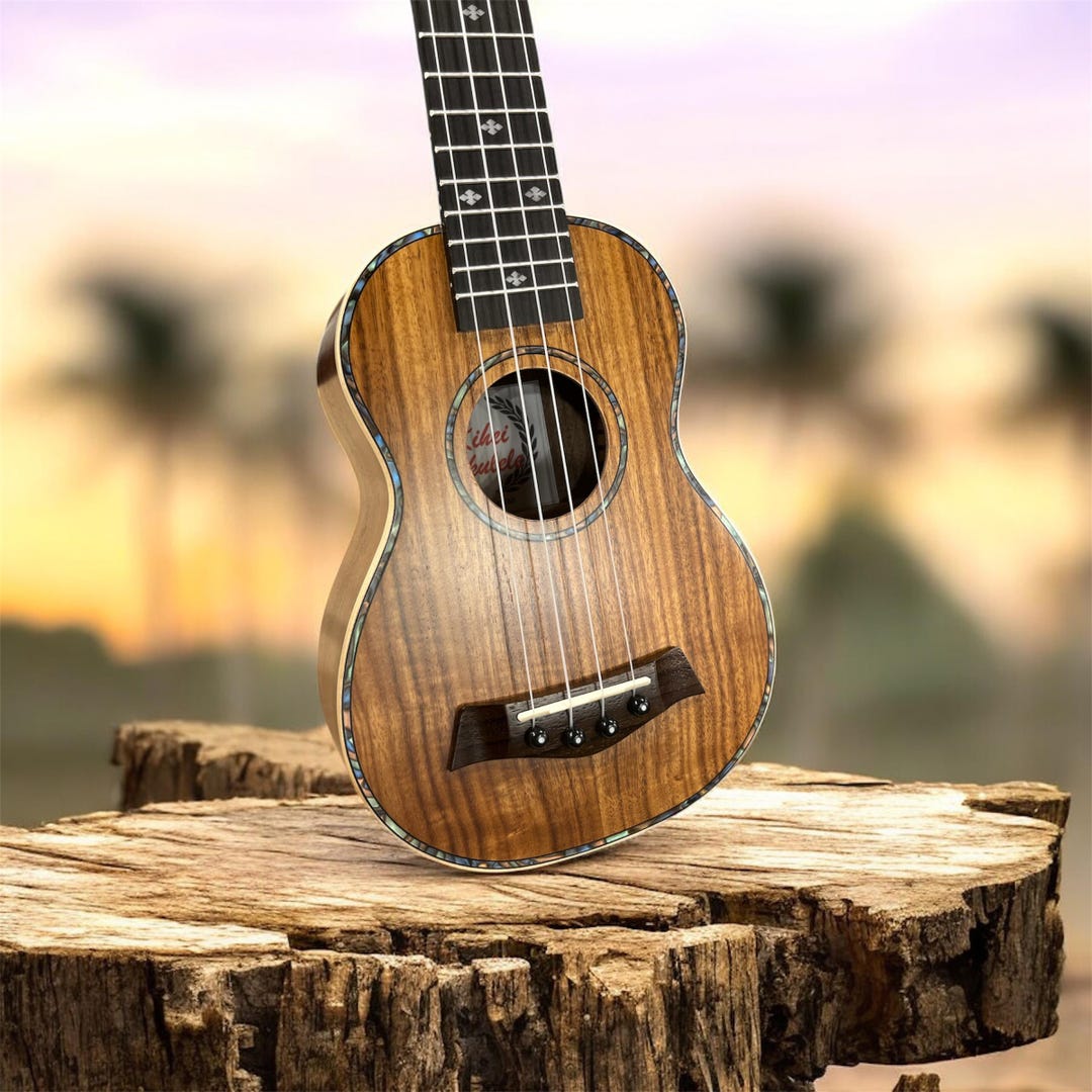 Handmade Kihei Koa Soprano Ukulele Maui Hawaii - Etsy