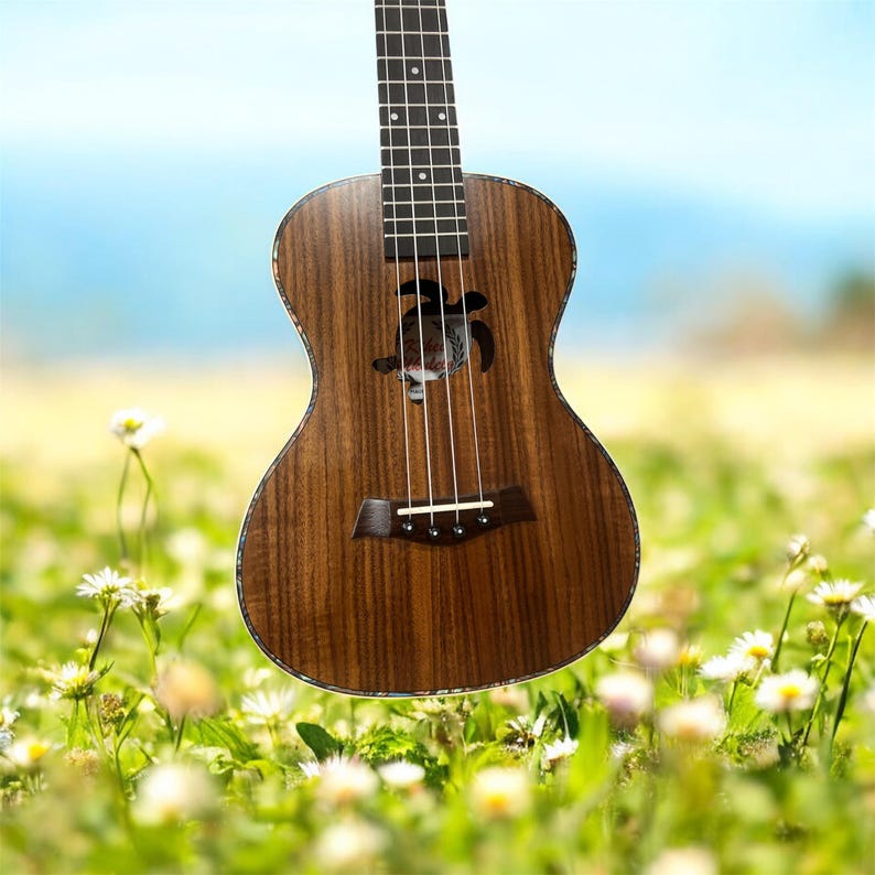 Handmade Kihei Honu Koa Tenor Ukulele Maui Hawaii - Etsy