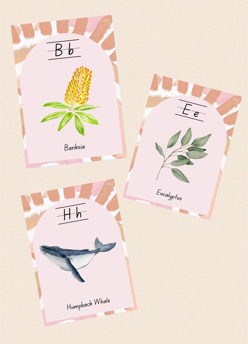 A-Z of Australia Flashcards and Posters, Indigenous Letters, Classroom ...
