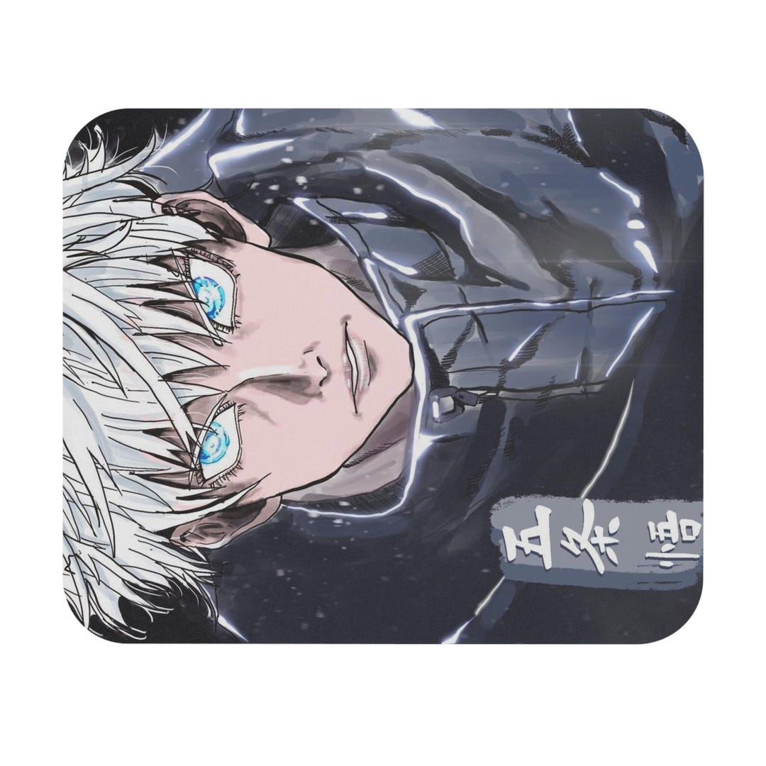 Rectangle Mouse Pad Gojo Satoru Digital Art, Jujutsu Kaisen Fan Gift ...