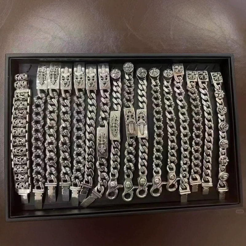 Chrome Hearts Ch Bracelet - Etsy