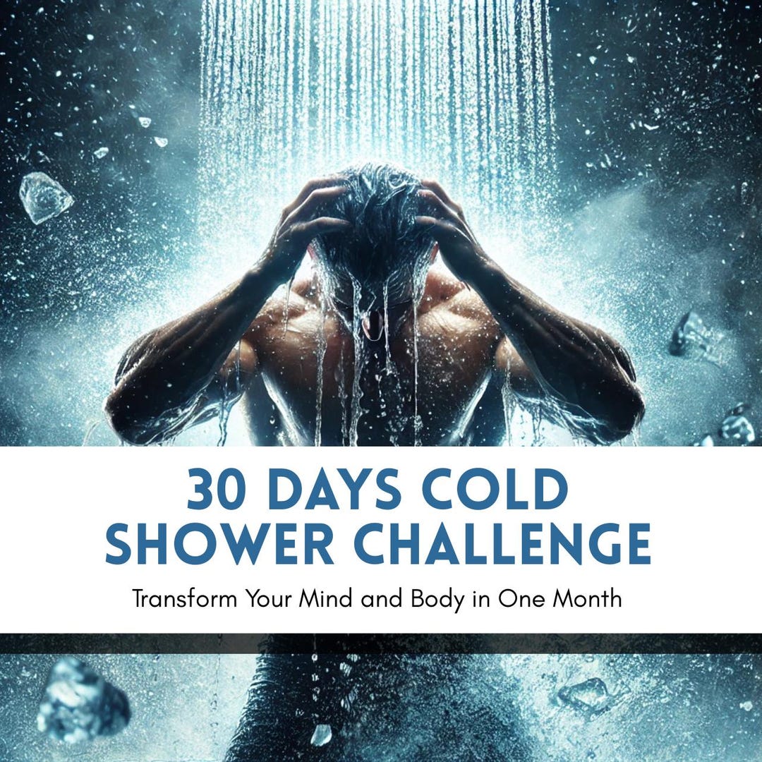30-day Cold Shower Challenge | Cold Therapy Guide | Boost Energy | PDF Ebook Guide for Beginners ...