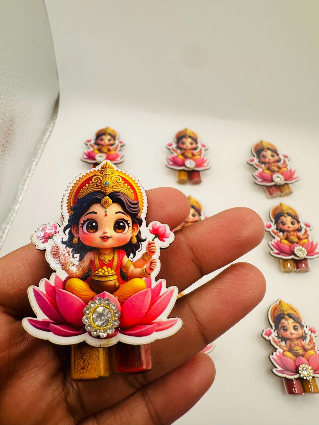 30 Goddess Lakshmi Haldi Kumkum Favors: Housewarming Return Gifts - Etsy