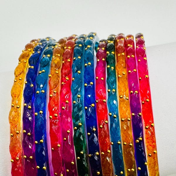 Raindrop Bangles - Etsy